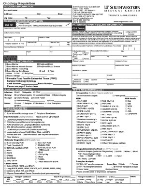 Fillable Online Oncology Requisition Form Fax Email Print - pdfFiller