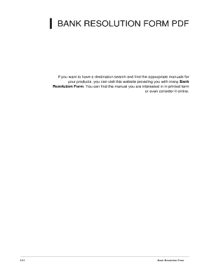 Fillable Online youlicn Bank Resolution Form - youlicnnet Fax Email ...