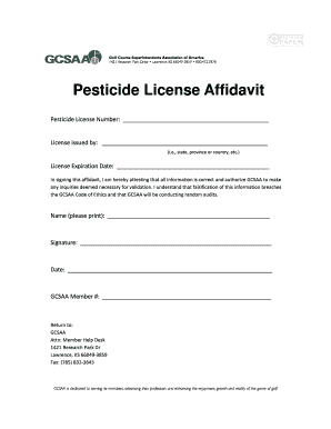 Fillable Online Microsoft PowerPoint - Pesticide License Affidavit Fax ...