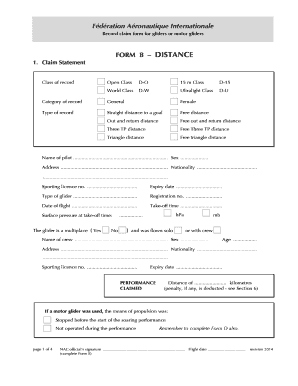 Fillable Online ssa Form B - 2014 - ssa Fax Email Print - pdfFiller