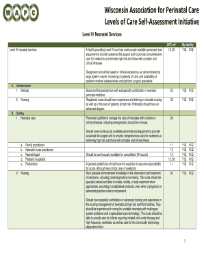 Fillable Online Levels of Care Self-Assessment Initiative Fax Email ...