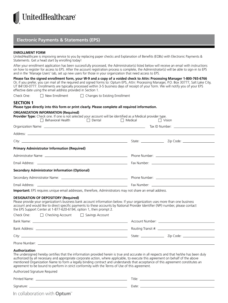 Fillable Online UnitedHealthcare is improving service to you by ...