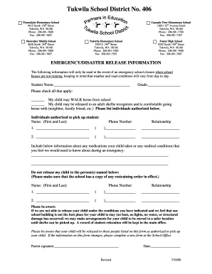 Fillable Online tukwila wednet Cascade View Elementary School - tukwila wednet Fax Email Print ...