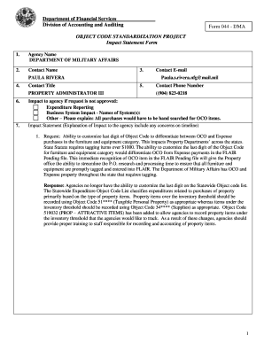 Fillable Online Form 044 DMA Fax Email Print - pdfFiller