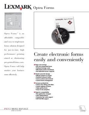 Fillable Online Optra Forms Fax Email Print - pdfFiller