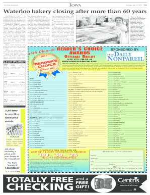 Fillable Online Totally free - The Daily Nonpareil Fax Email Print ...