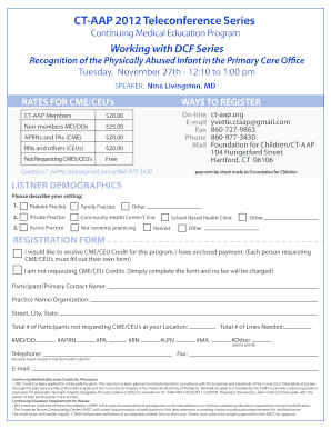 Fillable Online ct-aap 17 Working with DCF Series Part IV Fax Email ...