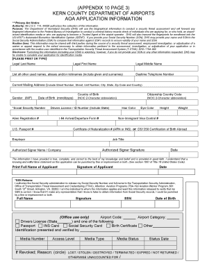 Fillable Online New AOA Application 9-8-14doc Fax Email Print - pdfFiller
