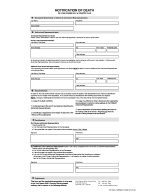 Fillable Online RE YORK DOWNS GOLF amp COUNTRY CLUB Fax Email Print ...