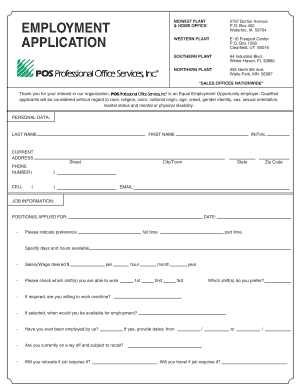 Fillable Online FORM LINK - POS Professional Office Services Fax Email ...
