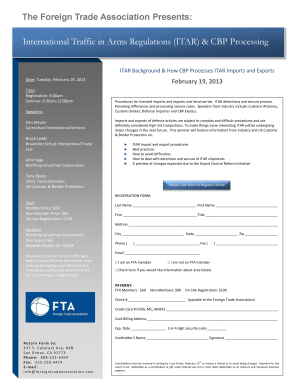 Fillable Online International Traffic in Arms Regulations ITAR amp ...