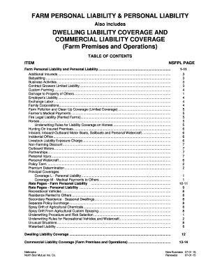 Fillable Online COMMERCIAL LIABILITY COVERAGE Fax Email Print - pdfFiller