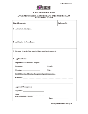 sample amendment letter Forms and Templates - Fillable & Printable ...