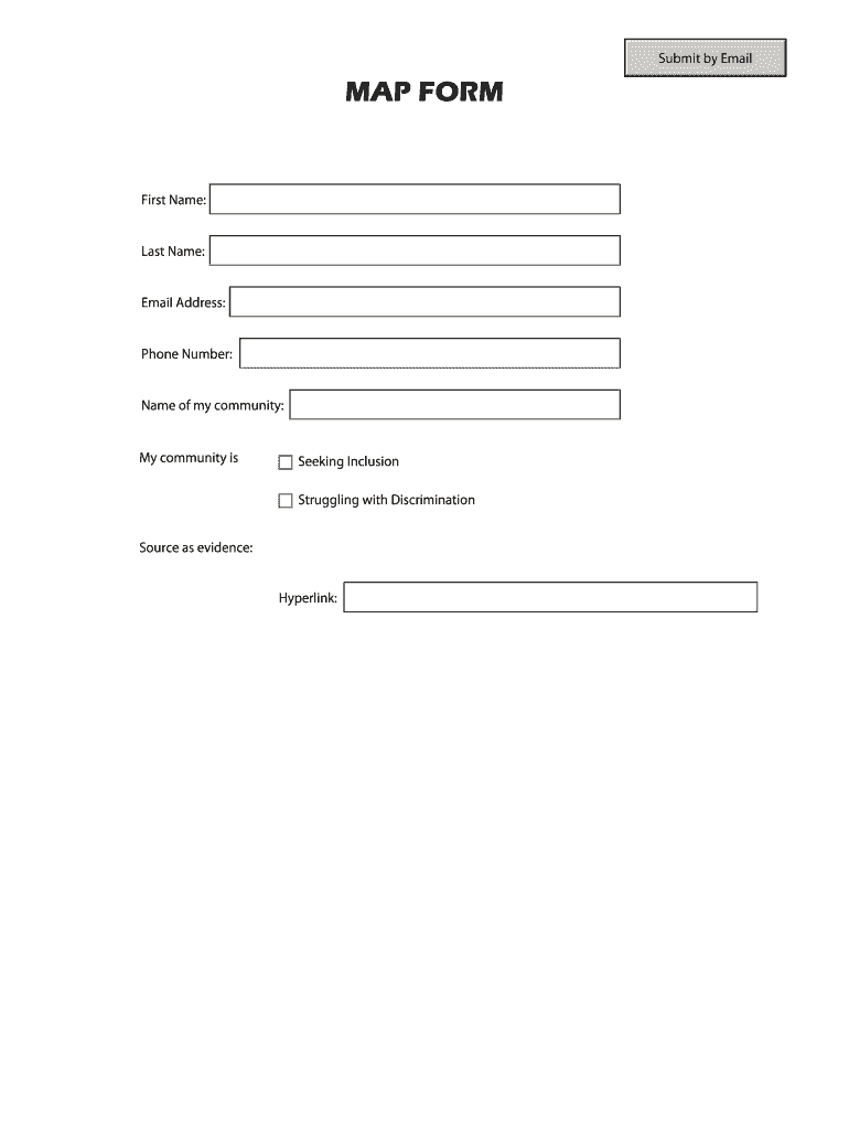 Fillable Online MAP FORM - miroundtableorg Fax Email Print - pdfFiller