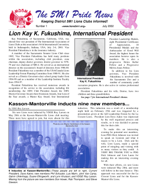 Fillable Online lions5m1 Lion Kay K - lions5m1 Fax Email Print - pdfFiller