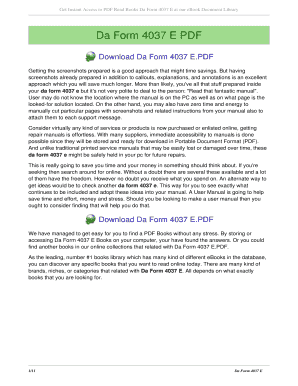 Fillable Online zy588 Da Form 4037 E - zy588net Fax Email Print - pdfFiller