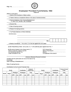 Fillable Online myaccessp Employees39 Provident Fund Scheme 1952 - Access Fax Email Print ...