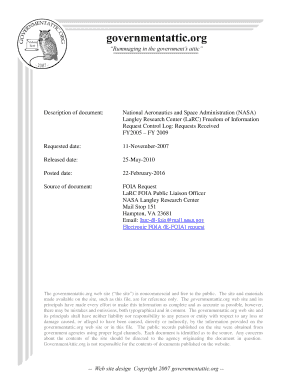 Fillable Online governmentattic National Aeronautics and Space ...