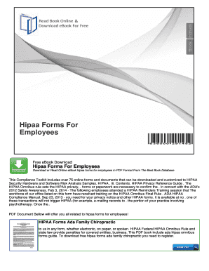 Fillable Online Hipaa Forms For Employees - nocReadCom Fax Email Print ...