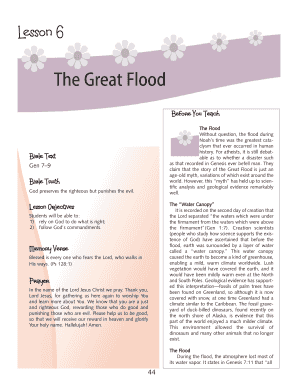 Fillable Online The Great Flood - elibrarytjcorg Fax Email Print ...
