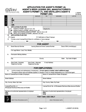 Fillable Online Agents Packet licensing form Fax Email Print - pdfFiller