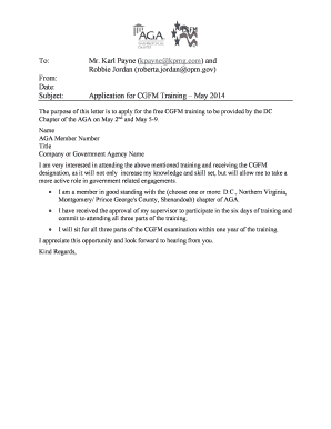 Fillable Online agadc Application for CGFM Training - AGA Washington DC ...