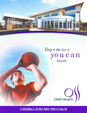 Fillable Online Experience you can - OSS Health Fax Email Print - pdfFiller