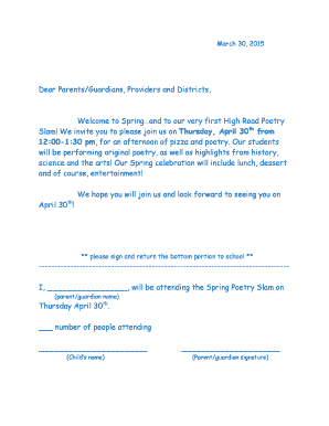 Poetry Slam Invitation Letterdoc - Fill and Sign Printable Template Online