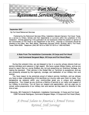 Fillable Online hood army Fort Hood - hood army Fax Email Print - pdfFiller