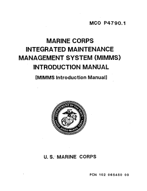 Fillable Online marines mco p47902 form Fax Email Print - pdfFiller