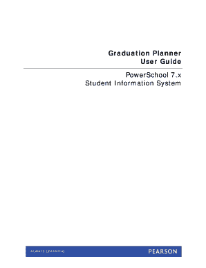 Fillable Online Graduation Planner Fax Email Print - pdfFiller