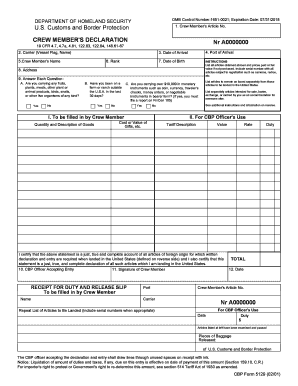 Fillable Online cbp CBP Form 5129doc Fax Email Print - pdfFiller