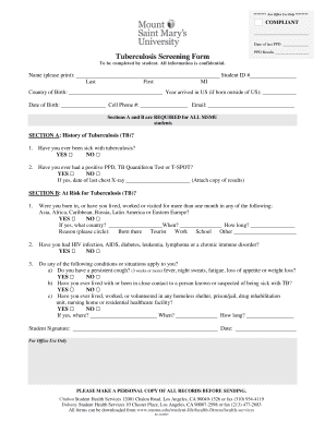 Fillable Online ******** For Office Use Only ******** COMPLIANT Date of ...