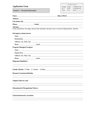 Fillable Online For office use only Application Form dgm dgs Fax Email ...