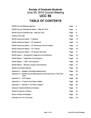 Fillable Online sogs SOGS Executive Report President - sogs Fax Email ...