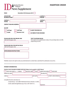 Fillable Online theiai News Supplement - theiaiorg Fax Email Print ...