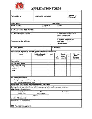 Fillable Online nabarangpur nic APPLICATION FORM - nabarangpurnicin - nabarangpur nic Fax Email ...