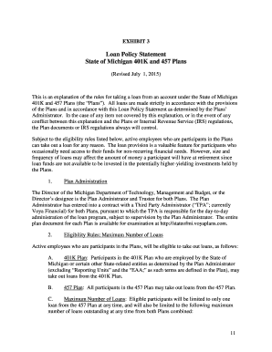 Fillable Online State of Michigan 401K and 457 Plans Fax Email Print ...