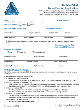 Fillable Online computer PSEPM or PSEM Fax Email Print - pdfFiller