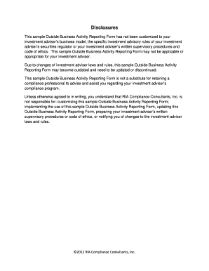 Fillable Online Sample OBA form Fax Email Print - pdfFiller