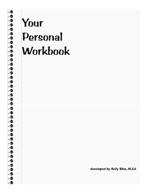 Fillable Online Your Personal Workbook - kellyblisscom Fax Email Print ...