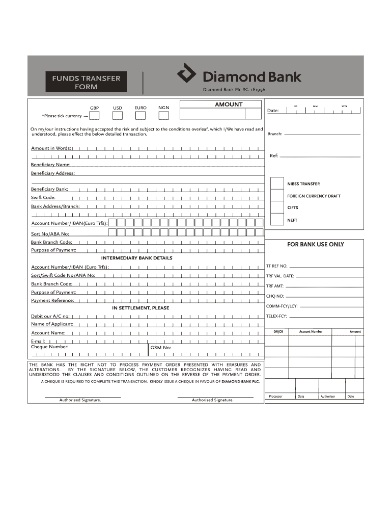 Fillable Online Funds transfer form curved Fax Email Print - pdfFiller