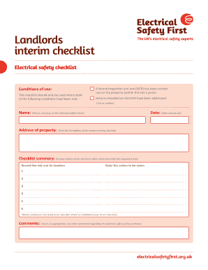 Fillable Online interim checklist Fax Email Print - pdfFiller