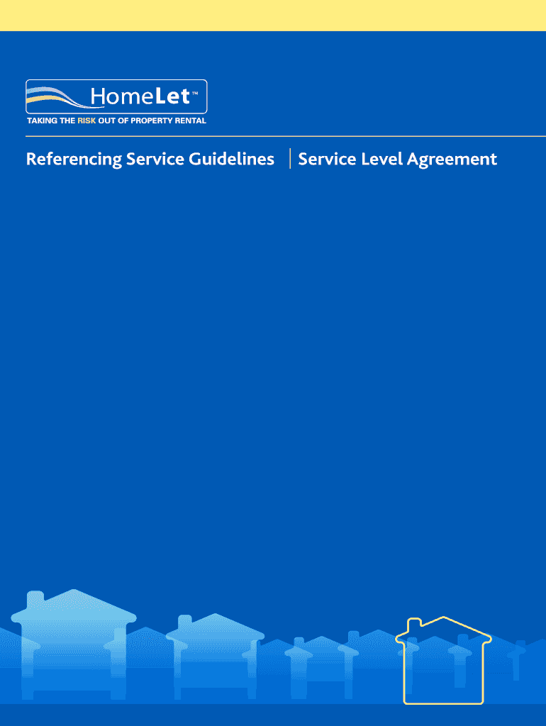 Fillable Online 247propertyservices co HomeLet Referencing Service ...