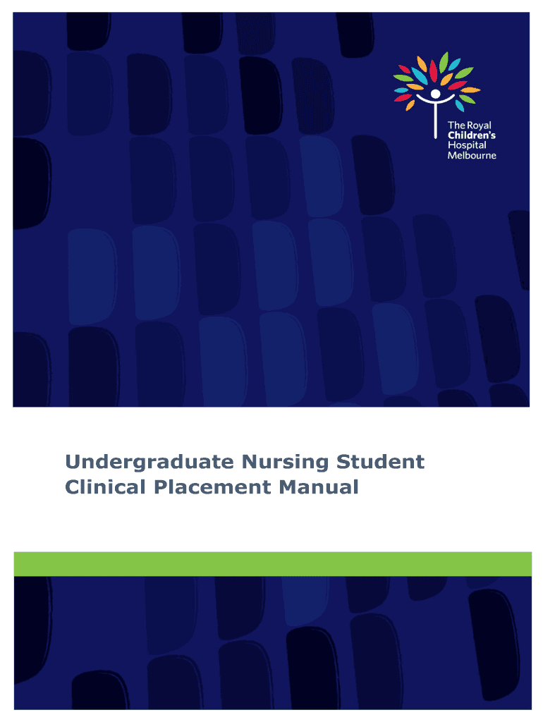 Fillable Online Clinical Placement Manual Fax Email Print - pdfFiller