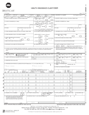 Fillable Online HEALTH INSURANCE CLAIM FORM - CGI Group Fax Email Print ...