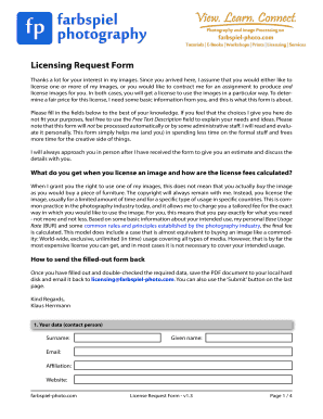 Fillable Online Licensing Request Form Fax Email Print - pdfFiller