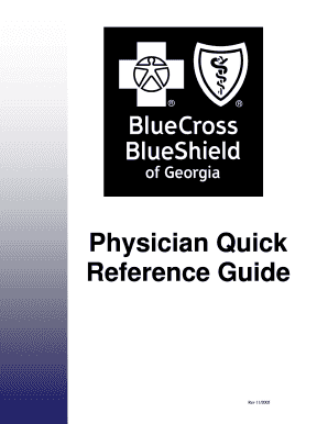 Fillable Online Physician Quick Reference Guide 11-15-05doc Fax Email ...