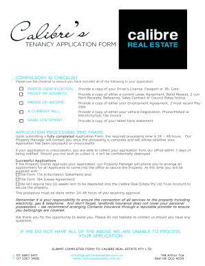 Fillable Online COMPULSORY ID CHECKLIST Fax Email Print - pdfFiller