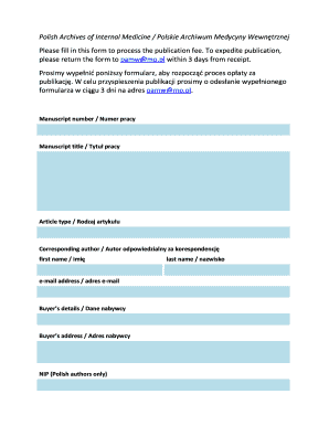 Fillable Online Polish Archives of Internal Medicine Polskie Archiwum Fax Email Print - pdfFiller